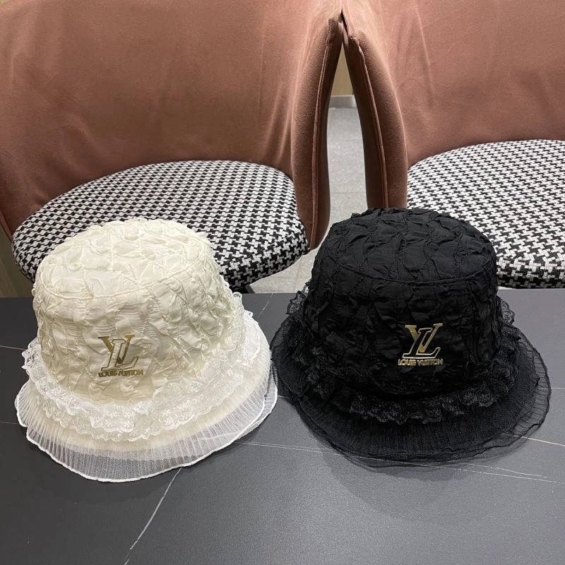 Brand-authenticated Louis Vuitton Caps