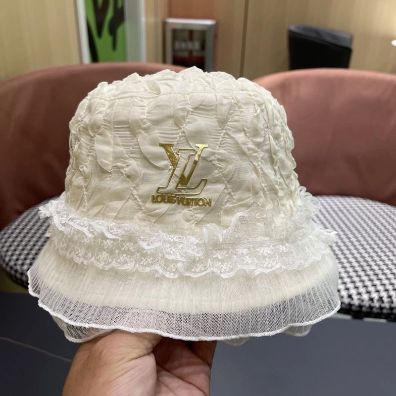 Brand-authenticated Louis Vuitton Caps