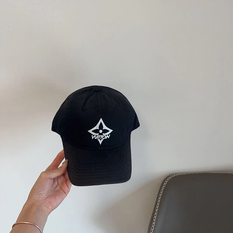 Brand-authenticated Louis Vuitton Caps