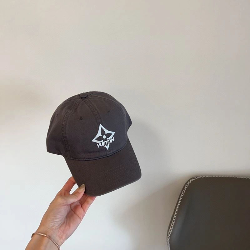 Brand-authenticated Louis Vuitton Caps
