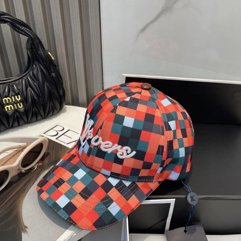 Brand-authenticated Louis Vuitton Caps