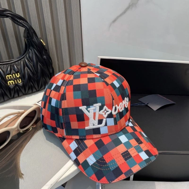 Brand-authenticated Louis Vuitton Caps