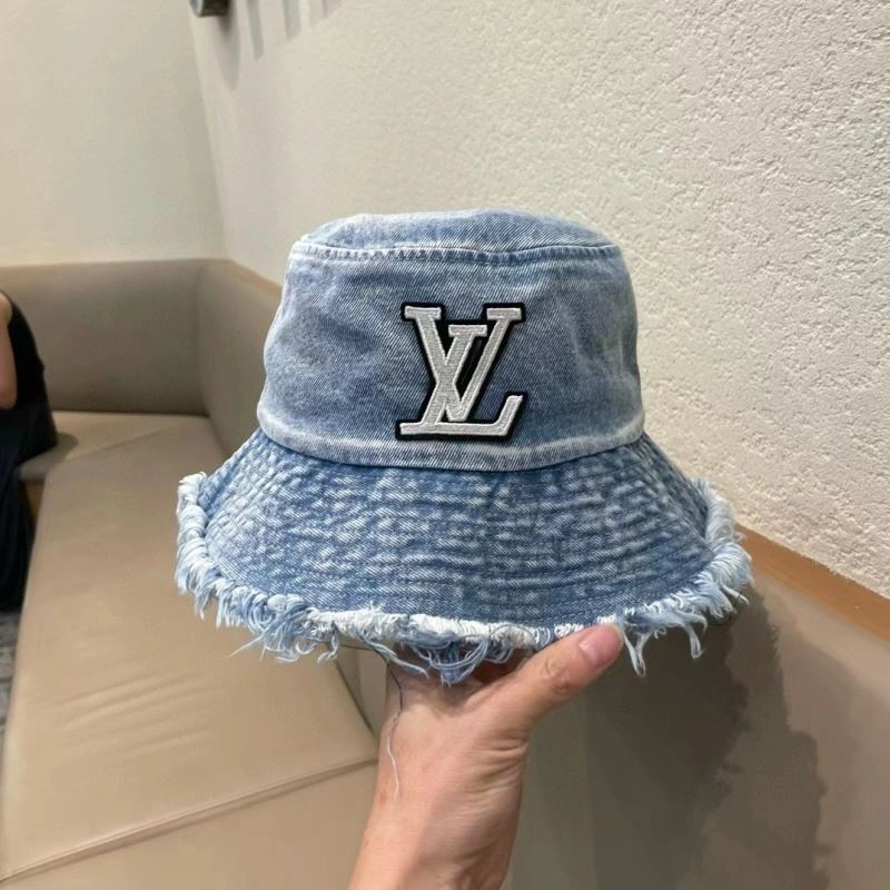 Brand-authenticated Louis Vuitton Caps