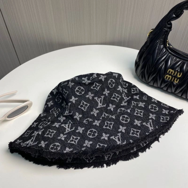 Brand-authenticated Louis Vuitton Caps