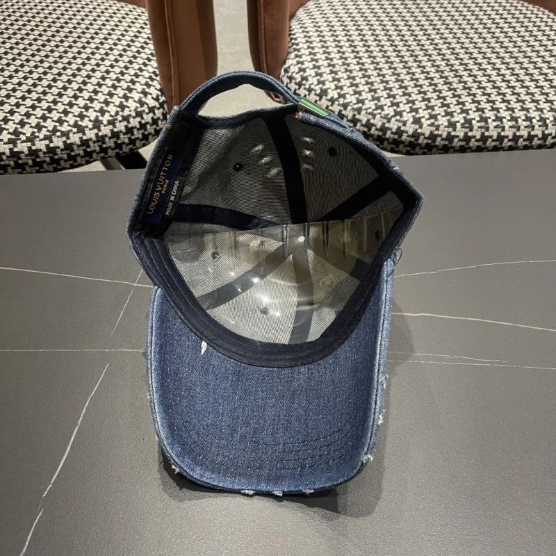 Brand-authenticated Louis Vuitton Caps