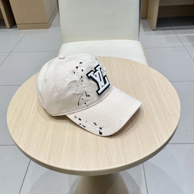 Brand-authenticated Louis Vuitton Caps