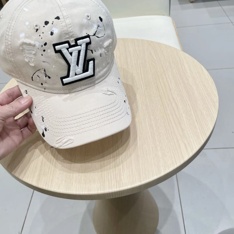 Brand-authenticated Louis Vuitton Caps