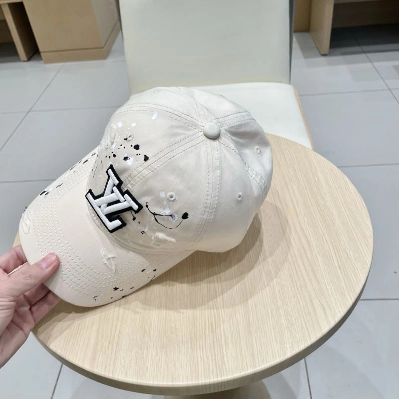 Brand-authenticated Louis Vuitton Caps