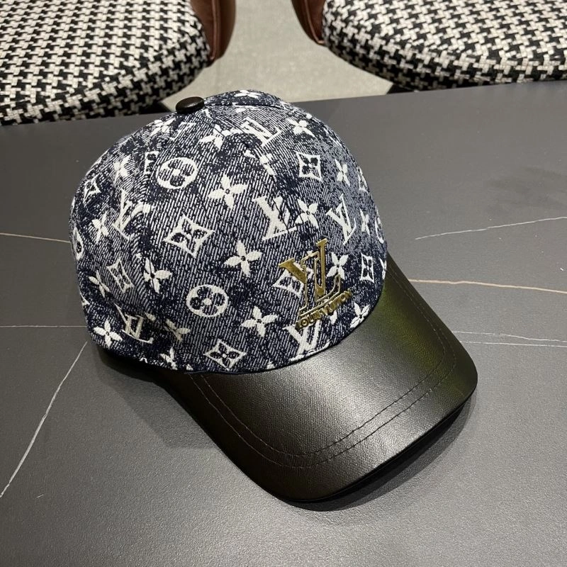 Brand-authenticated Louis Vuitton Caps