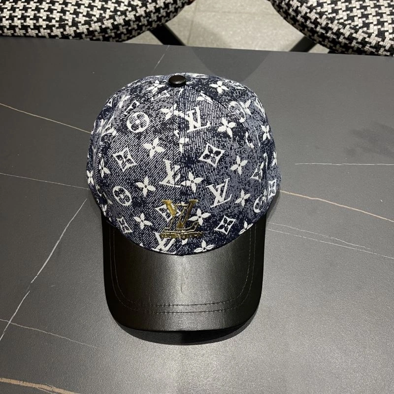 Brand-authenticated Louis Vuitton Caps