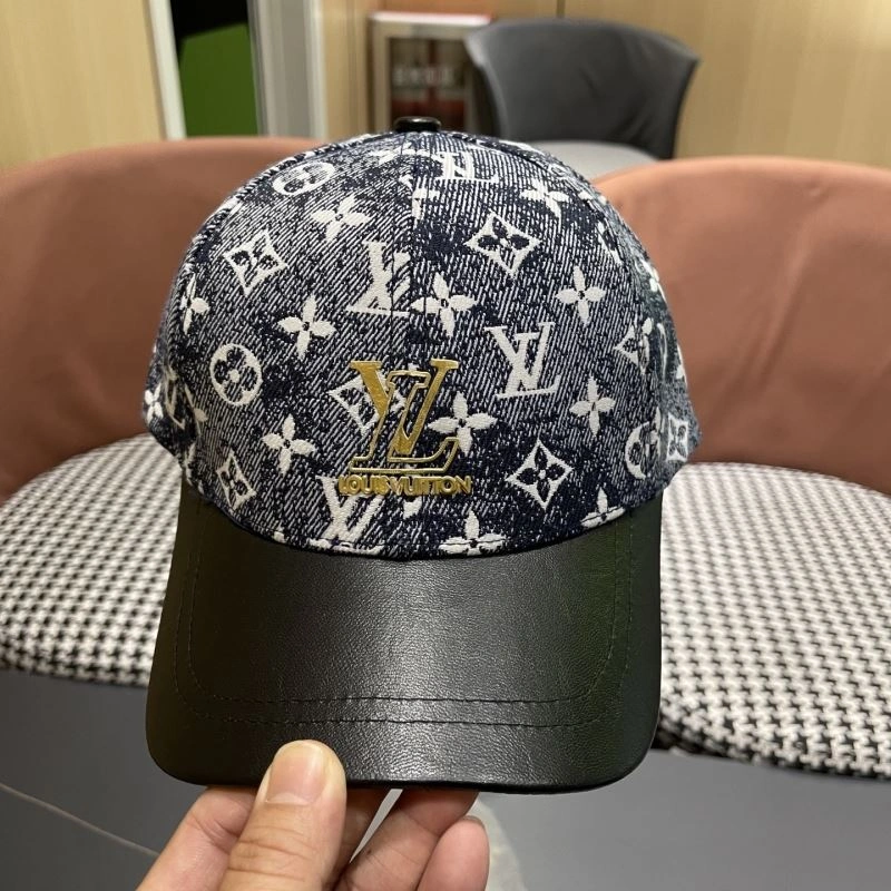 Brand-authenticated Louis Vuitton Caps