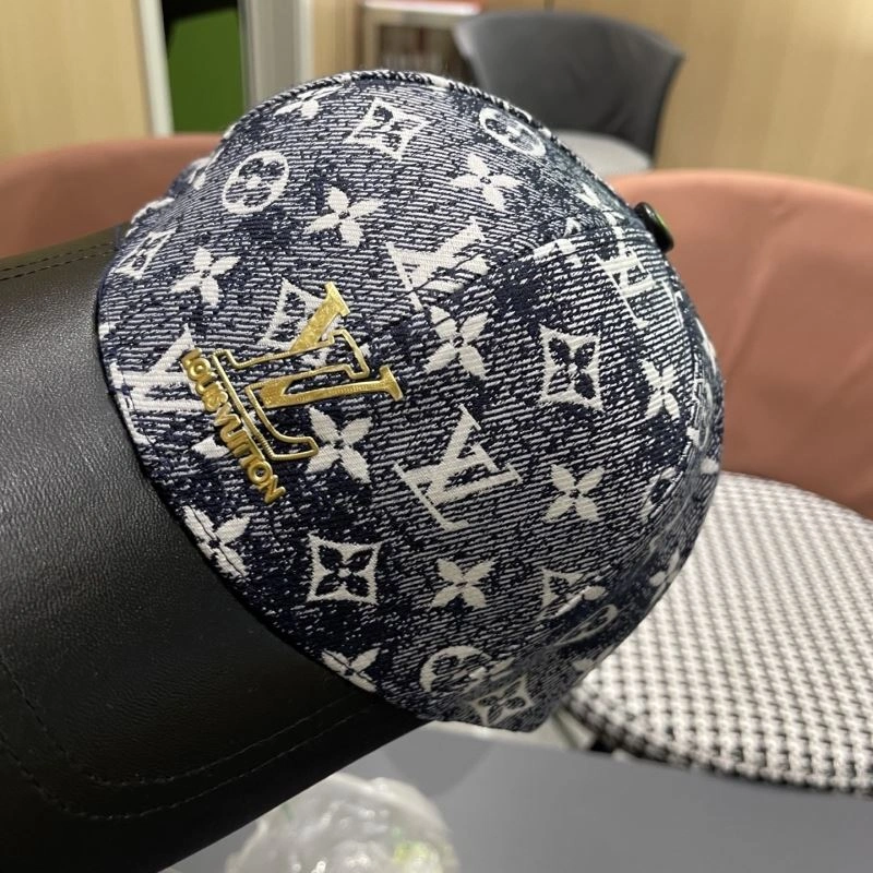 Brand-authenticated Louis Vuitton Caps