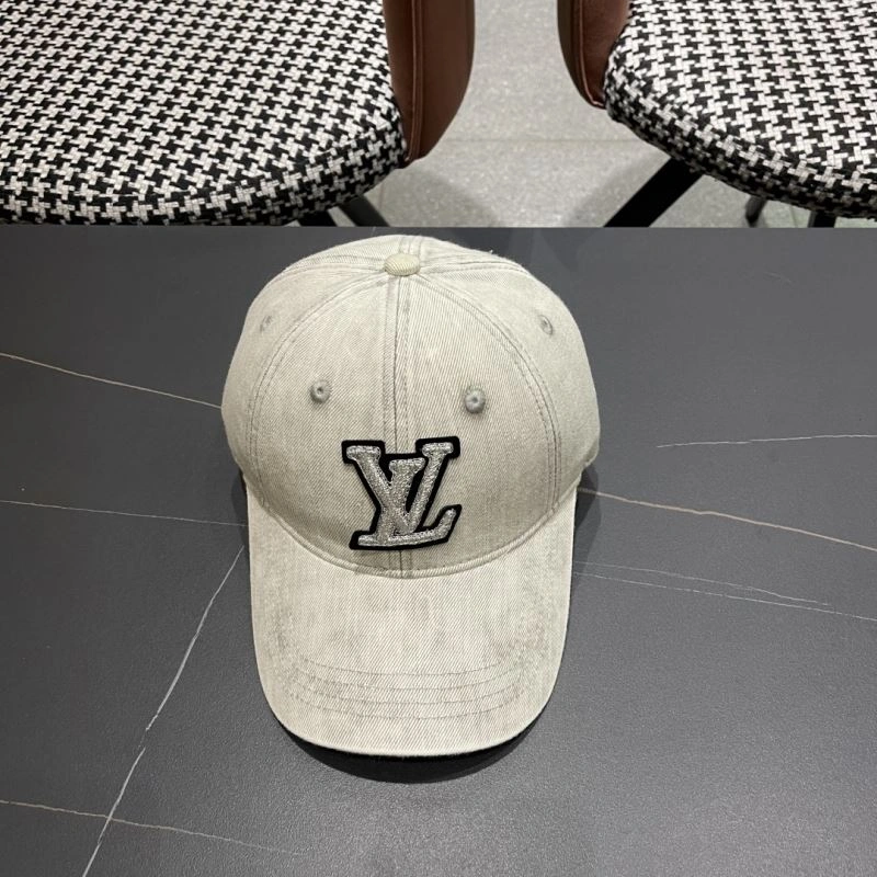 Brand-authenticated Louis Vuitton Caps