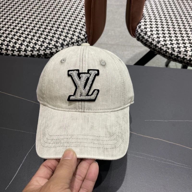 Brand-authenticated Louis Vuitton Caps