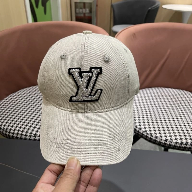 Brand-authenticated Louis Vuitton Caps