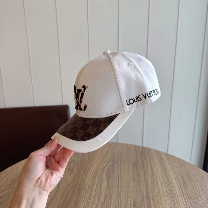 Brand-authenticated Louis Vuitton Caps
