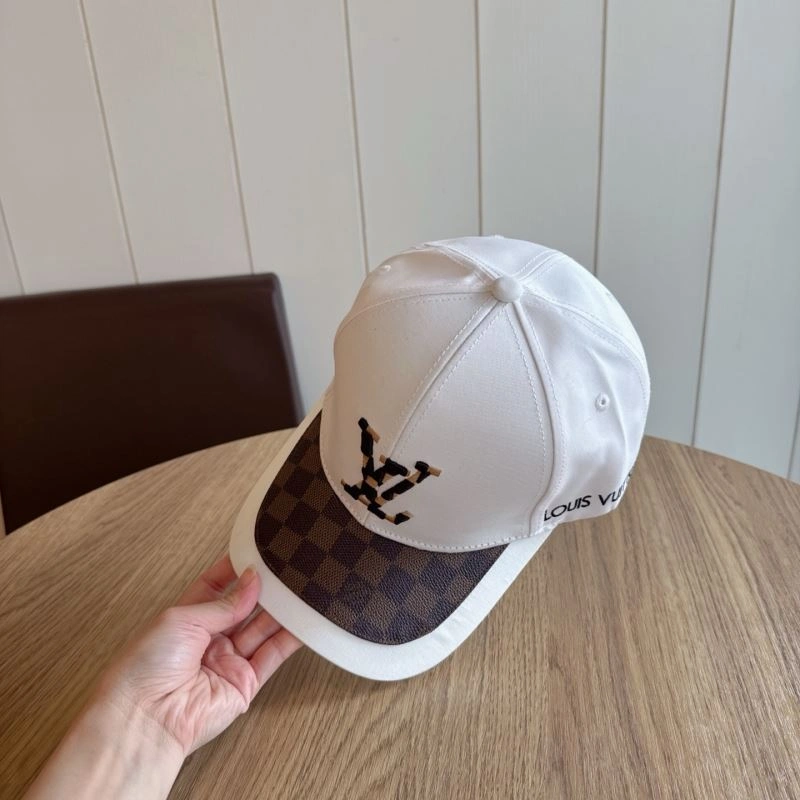 Brand-authenticated Louis Vuitton Caps