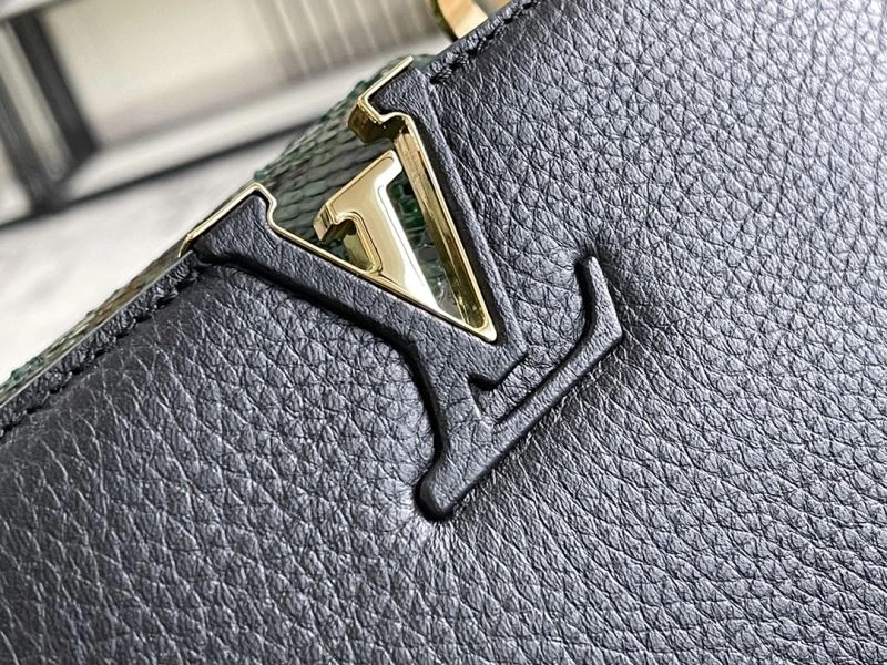 Brand-authenticated Louis Vuitton Capucines BB Bags