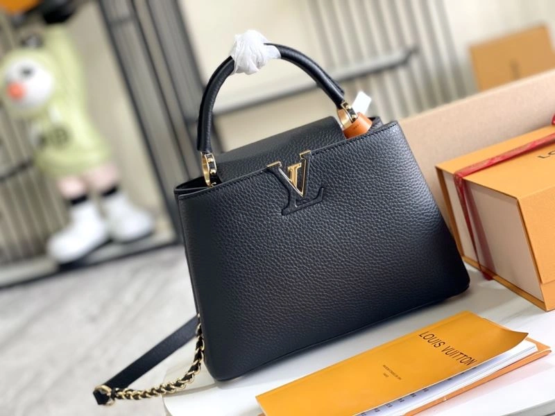 Brand-authenticated Louis Vuitton Capucines BB Bags