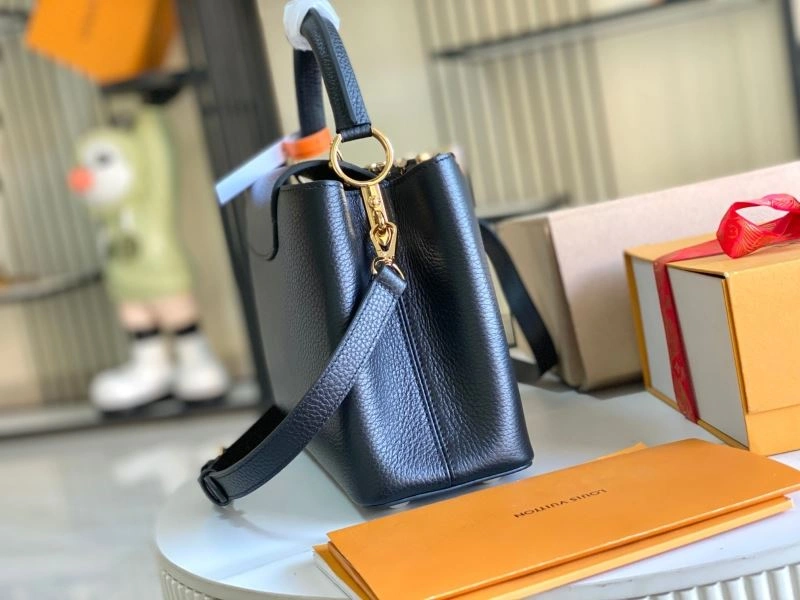 Brand-authenticated Louis Vuitton Capucines BB Bags