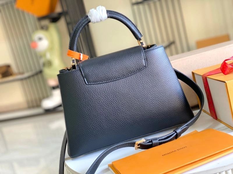 Brand-authenticated Louis Vuitton Capucines BB Bags