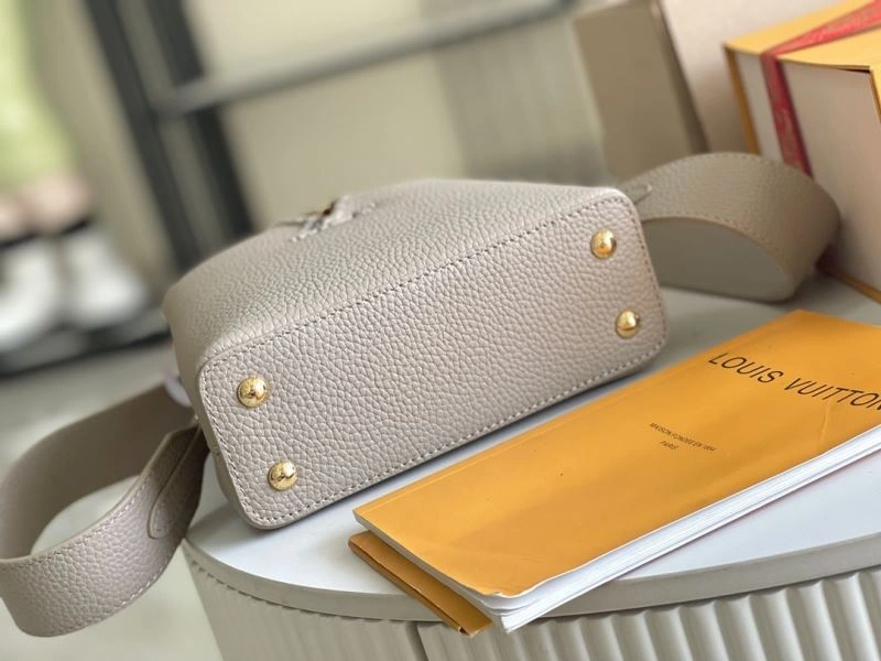 Brand-authenticated Louis Vuitton Capucines BB Bags