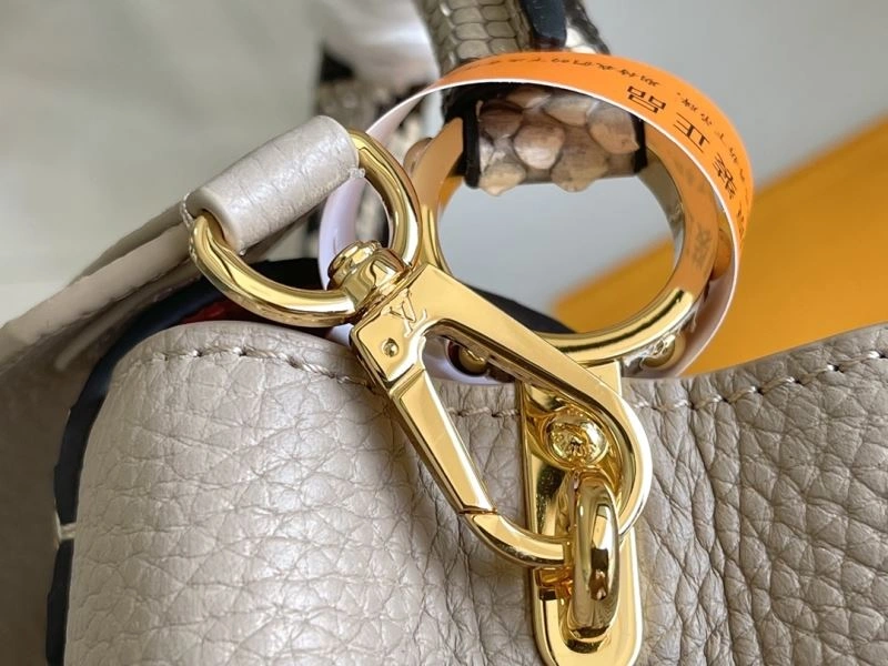 Brand-authenticated Louis Vuitton Capucines BB Bags