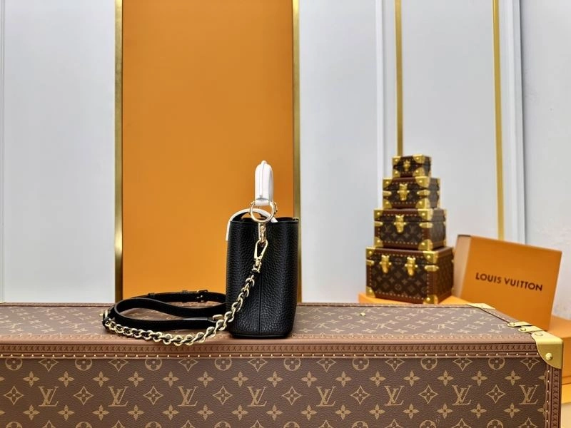 Brand-authenticated Louis Vuitton Capucines BB Bags