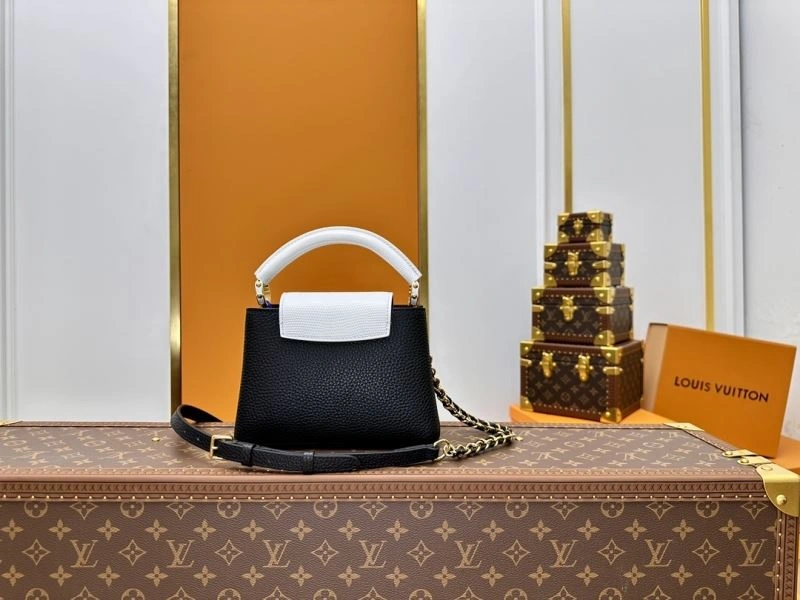 Brand-authenticated Louis Vuitton Capucines BB Bags