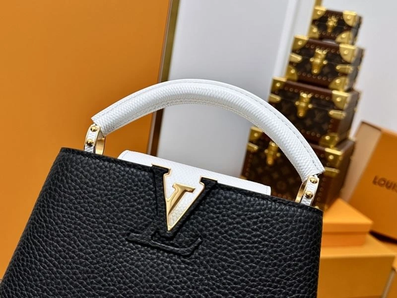 Brand-authenticated Louis Vuitton Capucines BB Bags