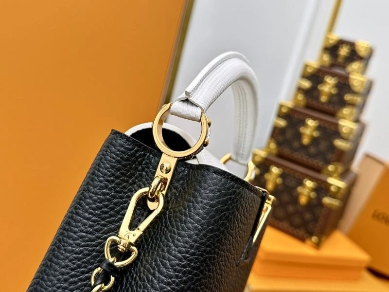 Brand-authenticated Louis Vuitton Capucines BB Bags