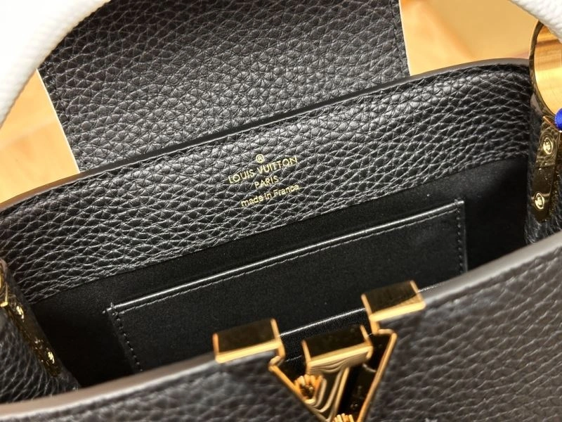 Brand-authenticated Louis Vuitton Capucines BB Bags