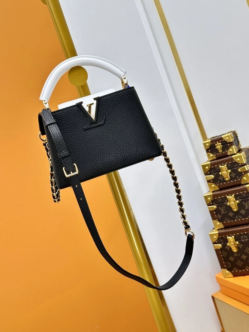 Brand-authenticated Louis Vuitton Capucines BB Bags