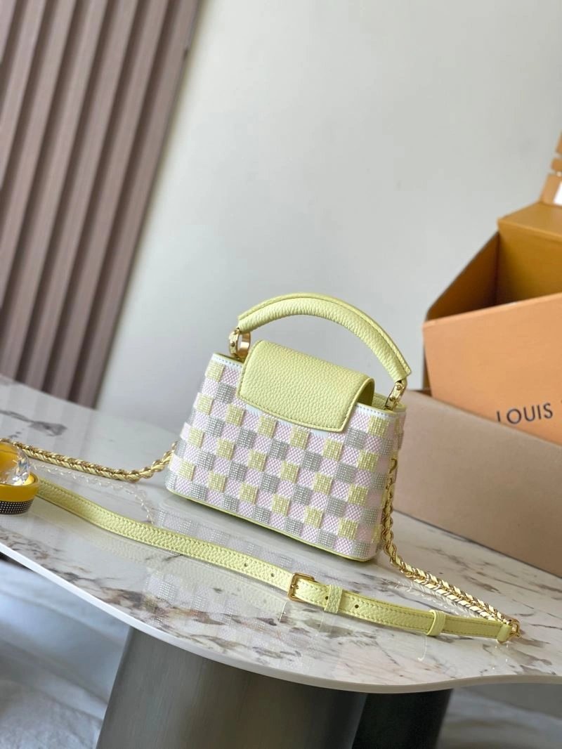 Brand-authenticated Louis Vuitton Capucines BB Bags