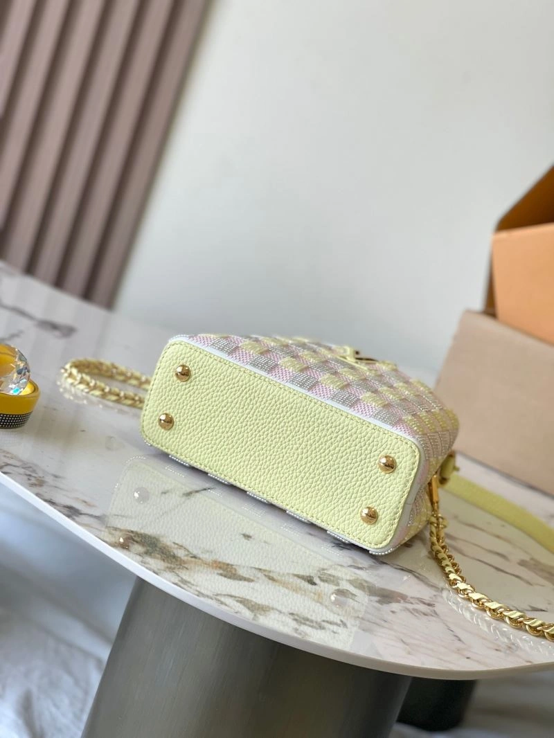 Brand-authenticated Louis Vuitton Capucines BB Bags