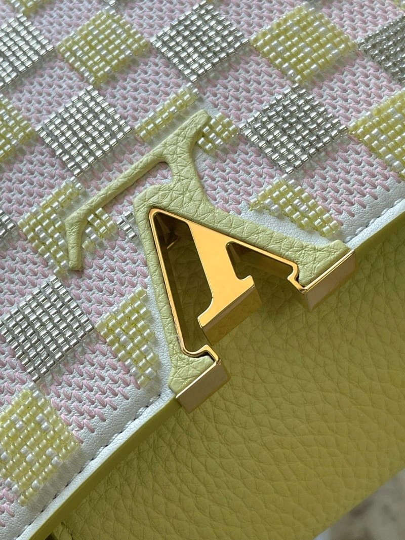 Brand-authenticated Louis Vuitton Capucines BB Bags