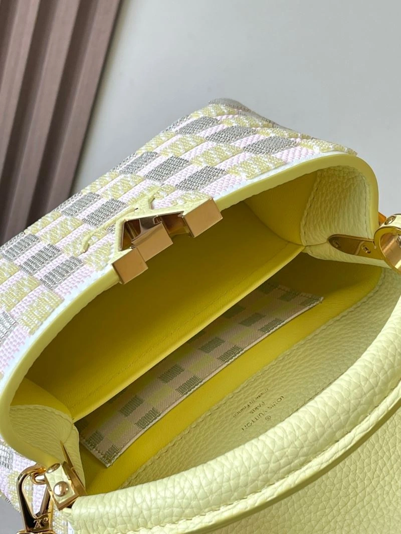 Brand-authenticated Louis Vuitton Capucines BB Bags