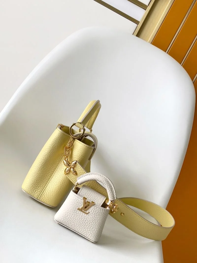 Indistinguishable Louis Vuitton Capucines BB Bags
