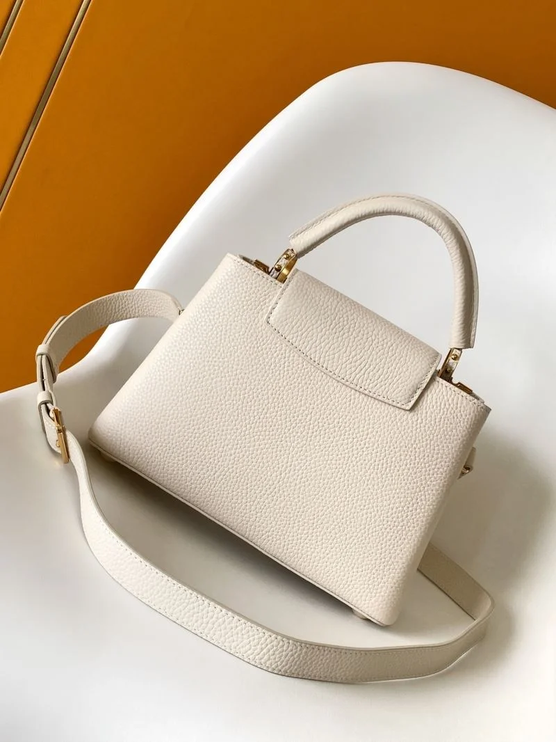 Brand-authenticated Louis Vuitton Capucines BB Bags