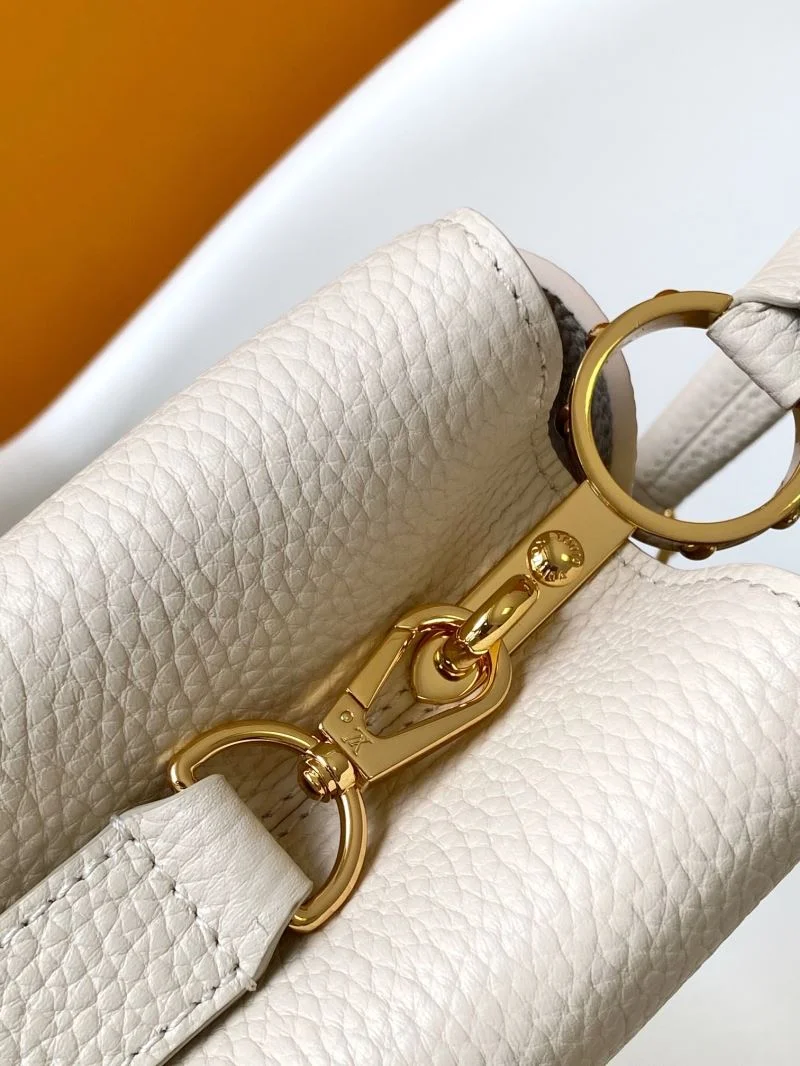 Brand-authenticated Louis Vuitton Capucines BB Bags