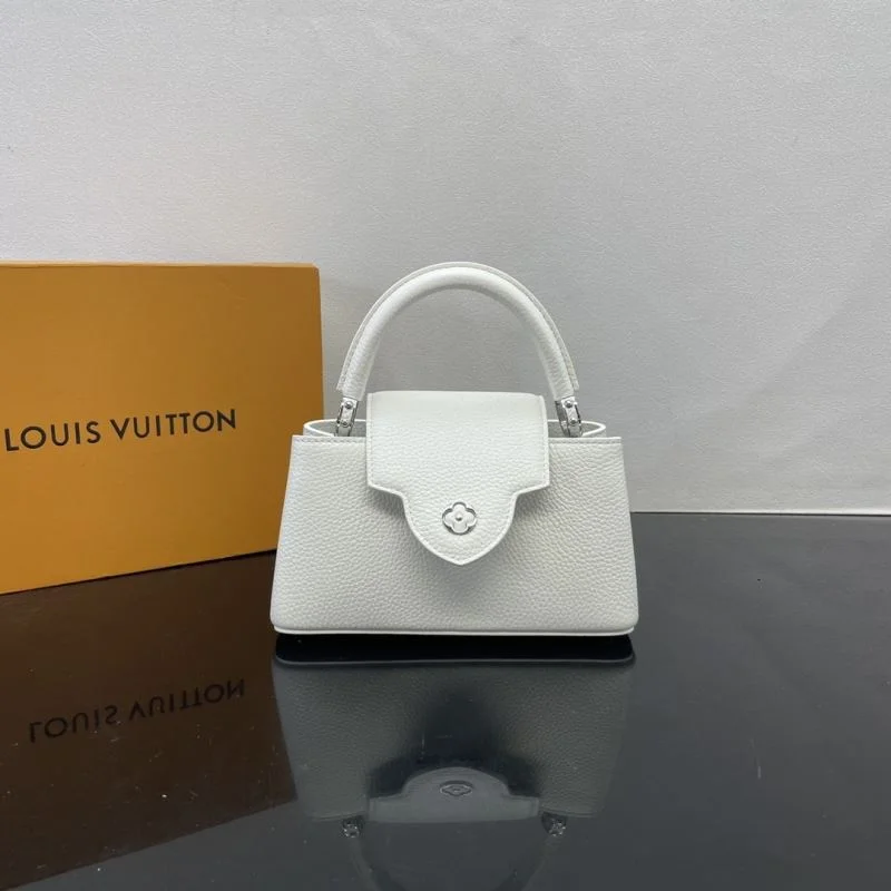 Brand-authenticated Louis Vuitton Capucines BB Bags