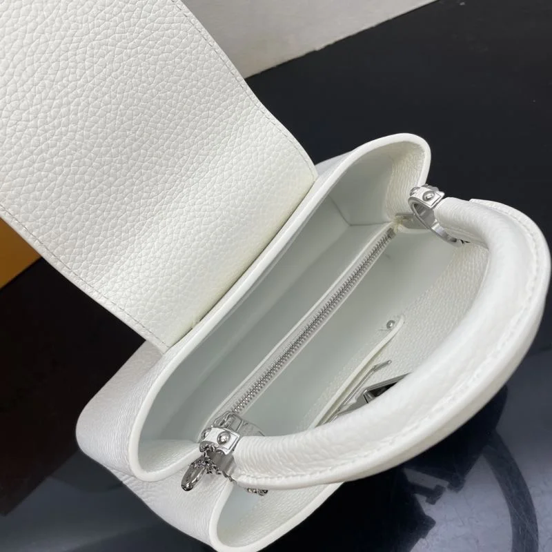 Brand-authenticated Louis Vuitton Capucines BB Bags