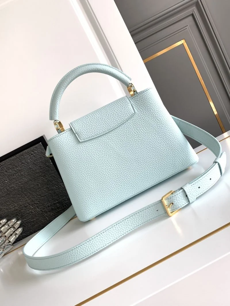 Brand-authenticated Louis Vuitton Capucines BB Bags