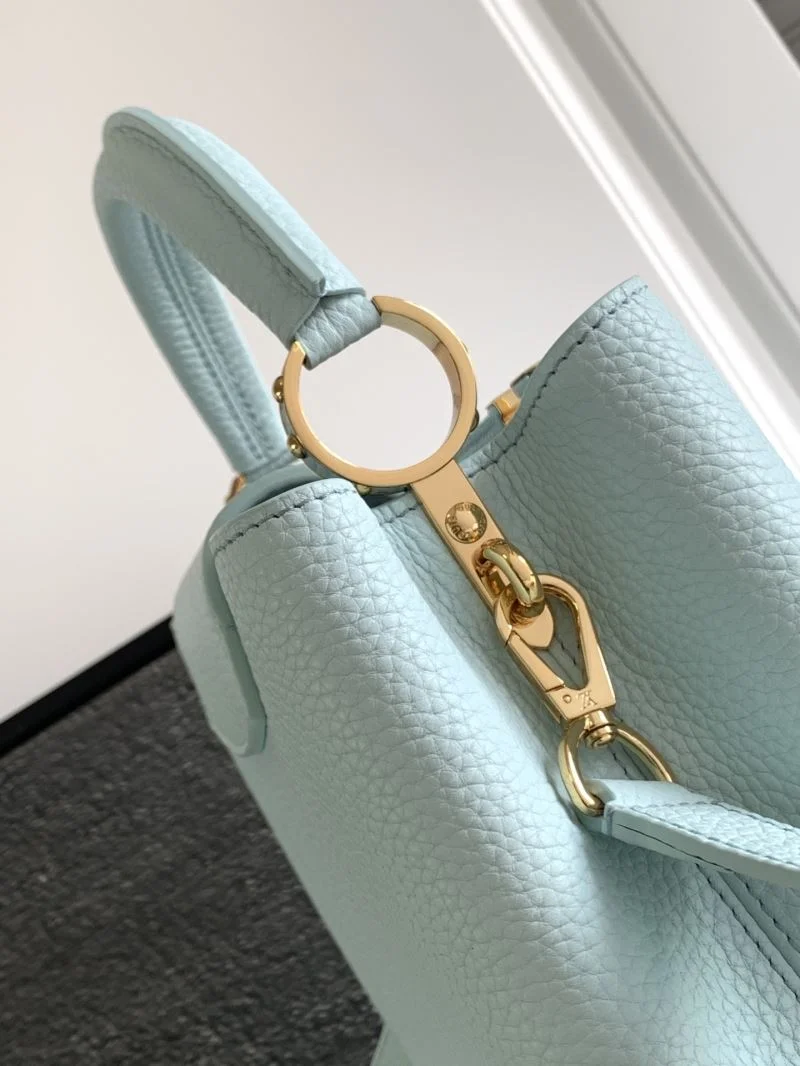 Brand-authenticated Louis Vuitton Capucines BB Bags
