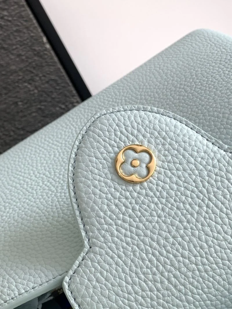 Brand-authenticated Louis Vuitton Capucines BB Bags