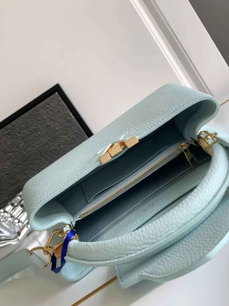 Brand-authenticated Louis Vuitton Capucines BB Bags