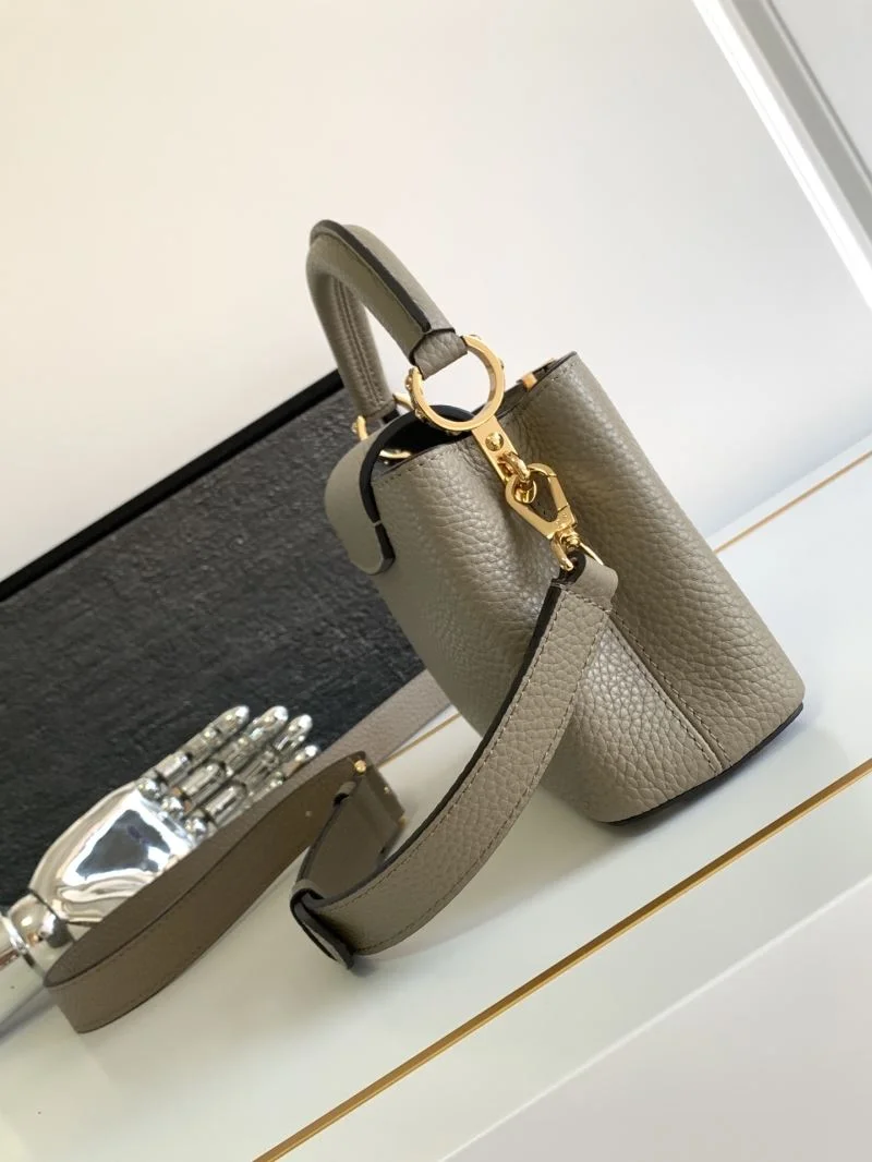 Brand-authenticated Louis Vuitton Capucines BB Bags