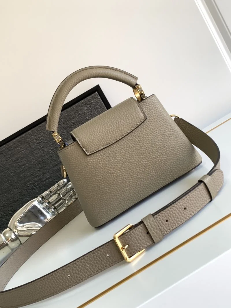 Brand-authenticated Louis Vuitton Capucines BB Bags