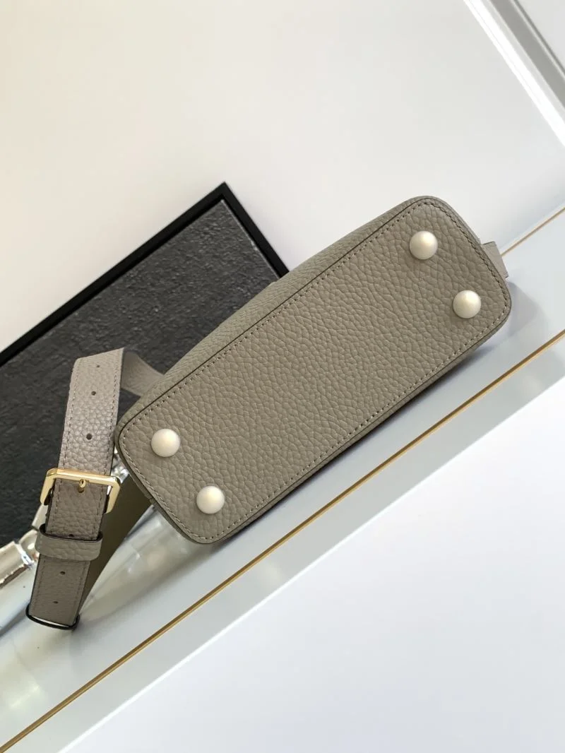 Brand-authenticated Louis Vuitton Capucines BB Bags