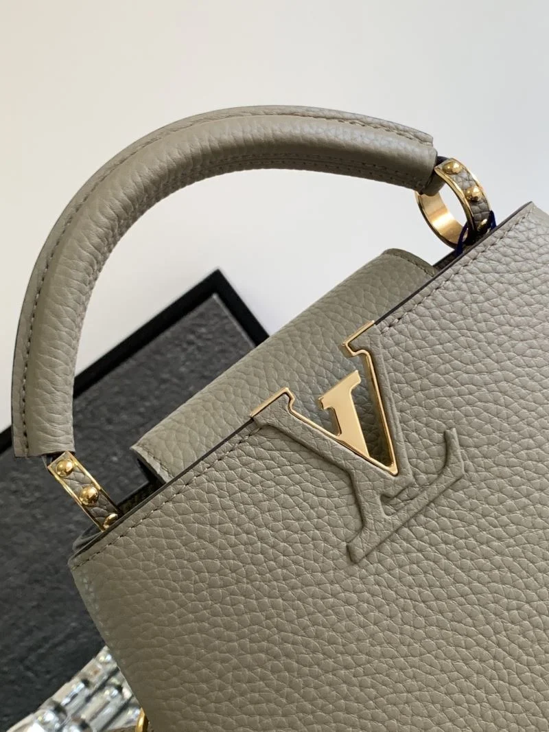 Brand-authenticated Louis Vuitton Capucines BB Bags